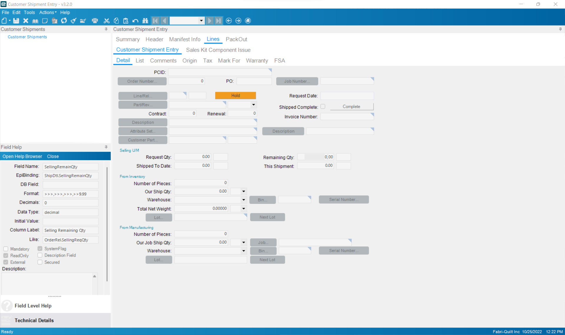 Automatic closing of short shipped items - Kinetic ERP - Epicor User ...