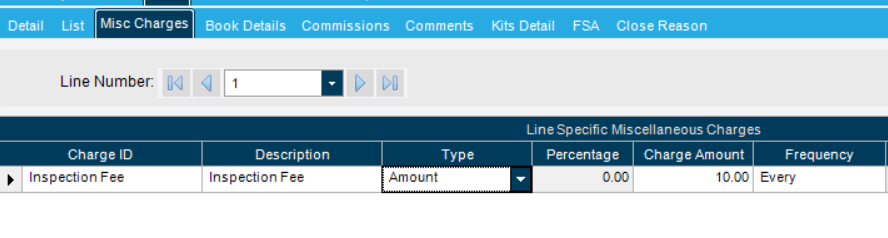 Misc Order Line Charge “every” Logic - Kinetic ERP - Epicor User Help Forum