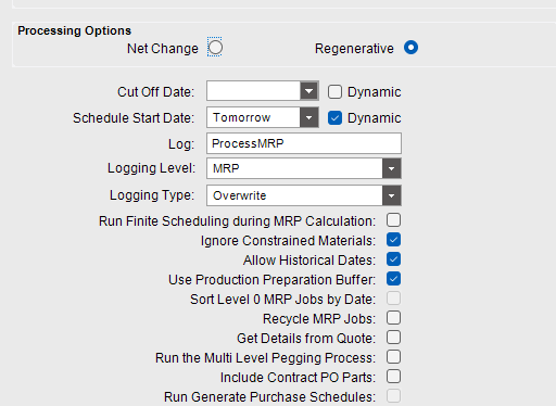 Schedule Req Dates in the Past - Kinetic ERP - Epicor User Help Forum