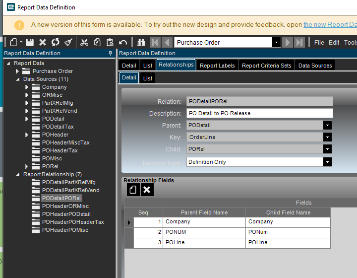 Error Subreport Could Not Be Shown After Adding Field In Rdd Ssrs Kinetic Erp Epicor User
