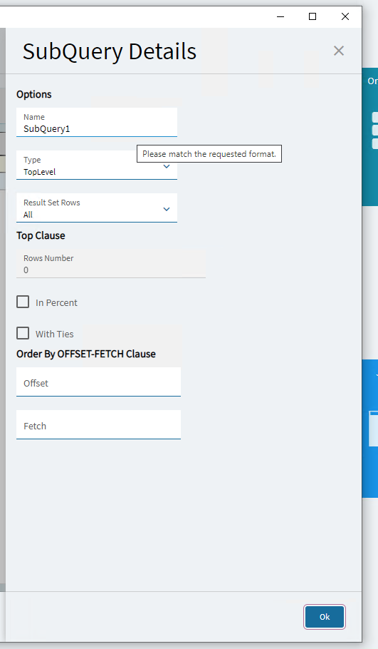 Baq Subquery Option In Kinetic View Kinetic Erp Epicor User Help Forum