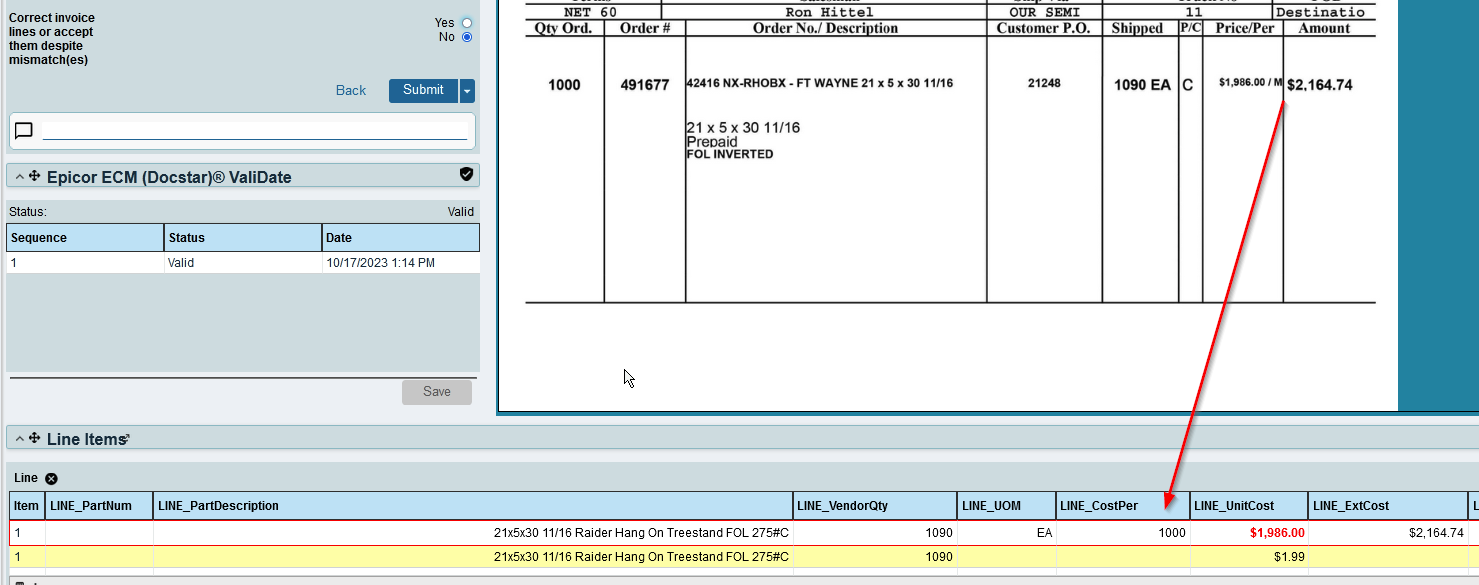 Job misc charge line? - ECM - Epicor User Help Forum