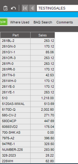 BAQ query Help needed with calculated field - Kinetic ERP - Epicor User ...