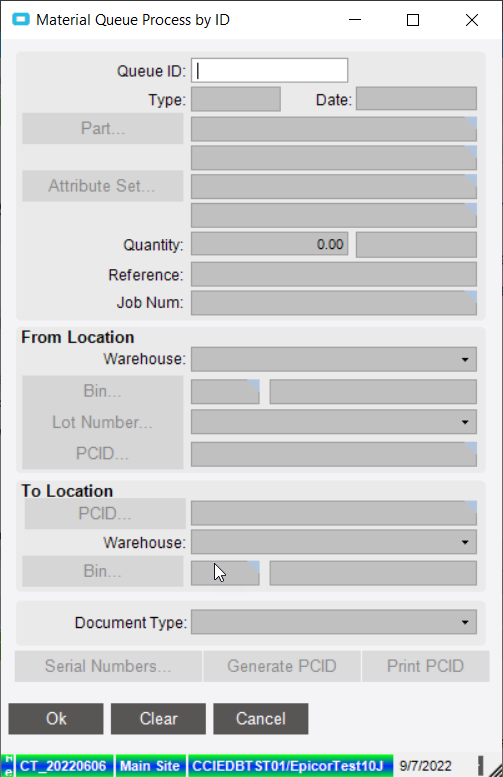 Custom code: Material Queue Entry form not displaying data in transaction - #4 by joerojas ...