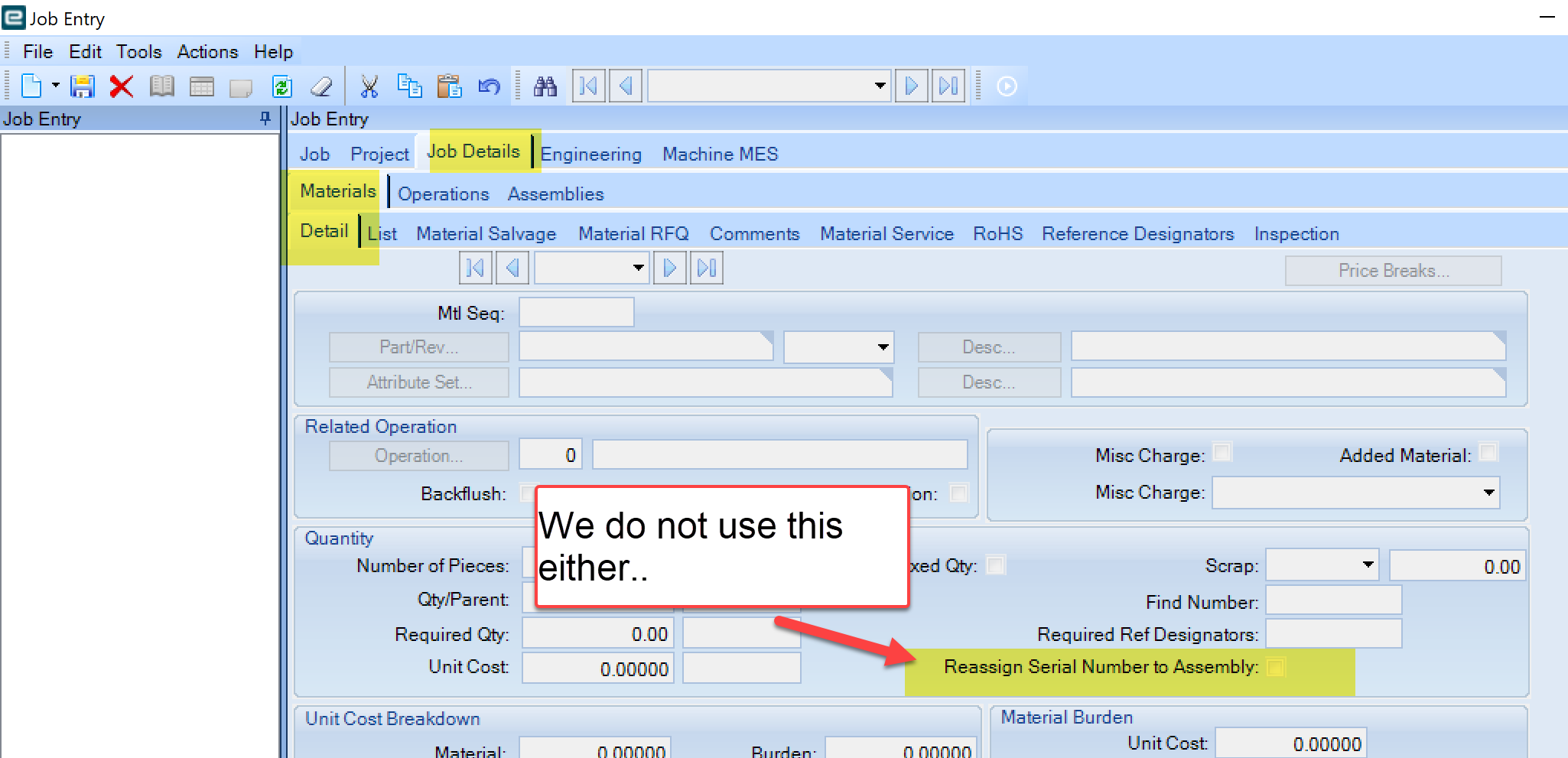 Part serialization (serial numbers) question - Kinetic ERP - Epicor ...
