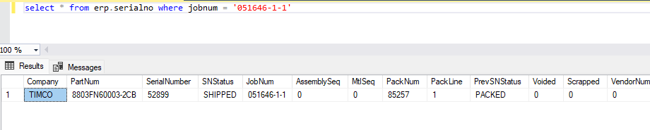 Serial number error when ending activity. Anyone seen this before ...