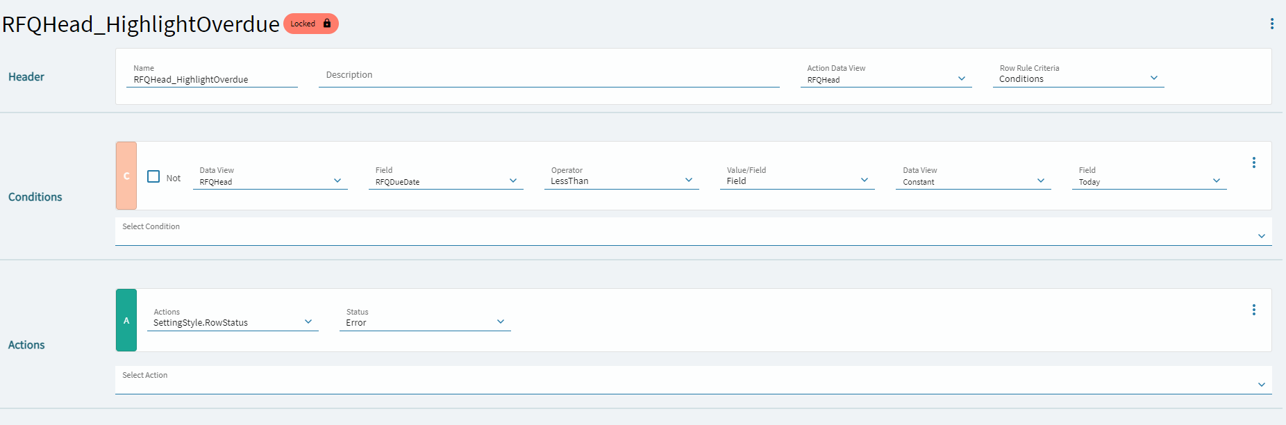 Application Studio Row Rules - Kinetic ERP - Epicor User Help Forum