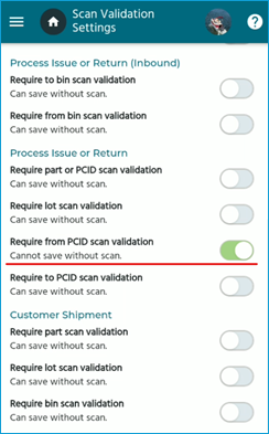EMWW PCID Material Queue Processing Scan Validation - Kinetic ERP - Epicor User Help Forum