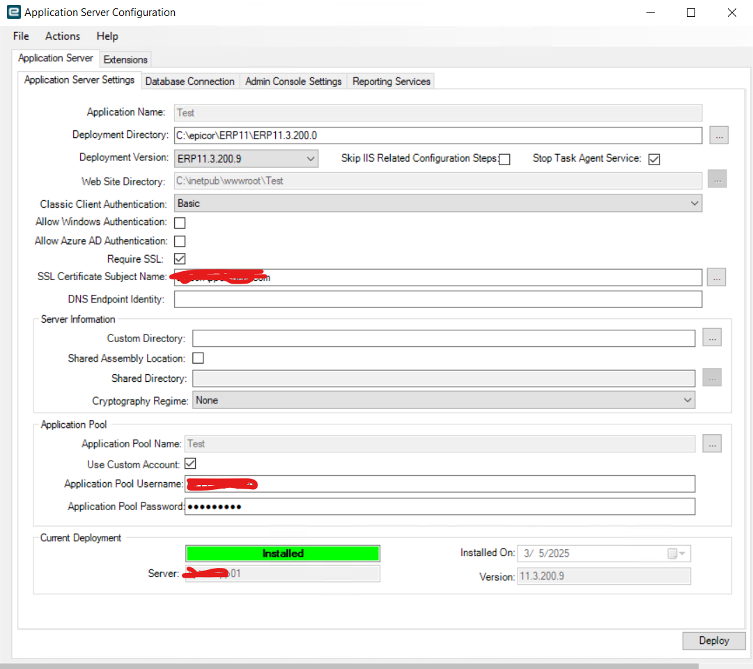 The request was aborted: Could not create SSL/TLS secure channel - Kinetic ERP - Epicor User ...