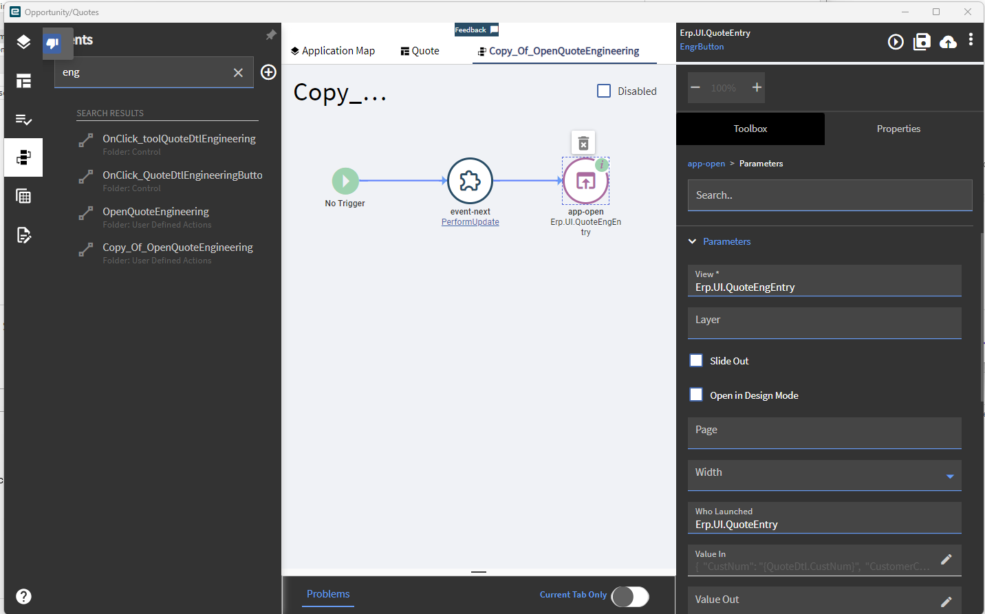 Quote Engineering Button in Quote Entry - Kinetic ERP - Epicor User ...