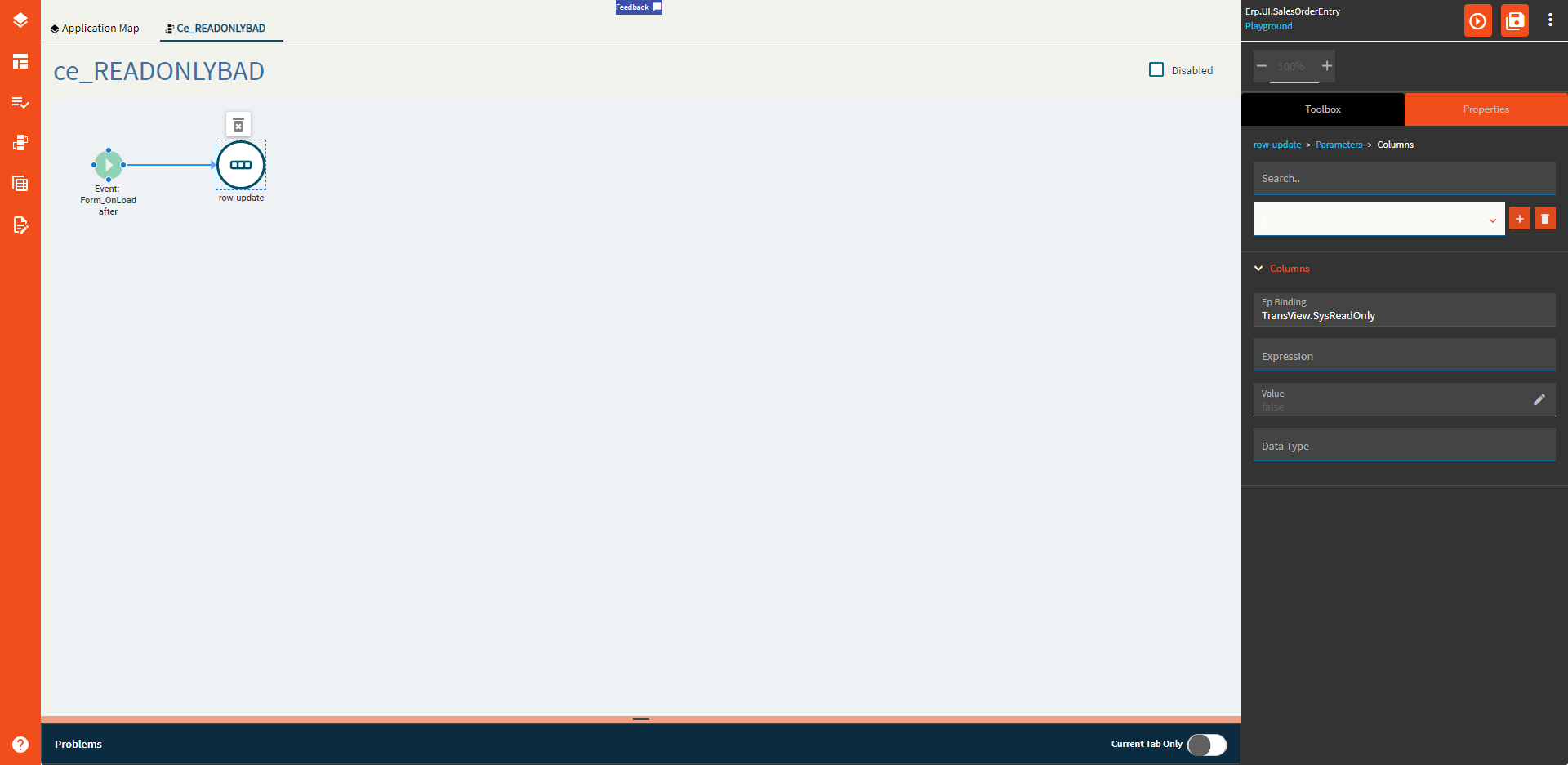 Kinetic Application Layer Extendedprop Disabled Icon Appearing On Slide Out Panel Page 2