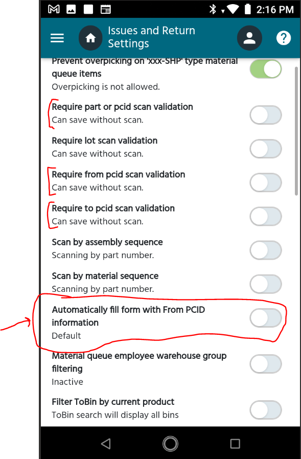 EMWW PCID Material Queue Processing Scan Validation - Kinetic ERP - Epicor User Help Forum