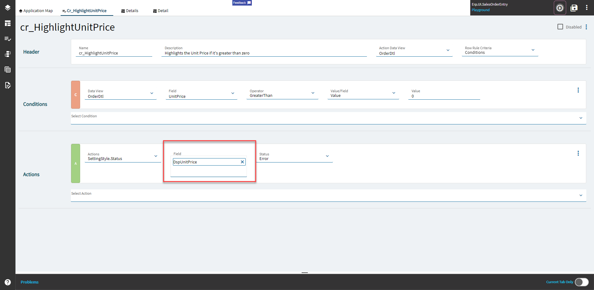 Application Studio Data Rules - Kinetic ERP - Epicor User Help Forum