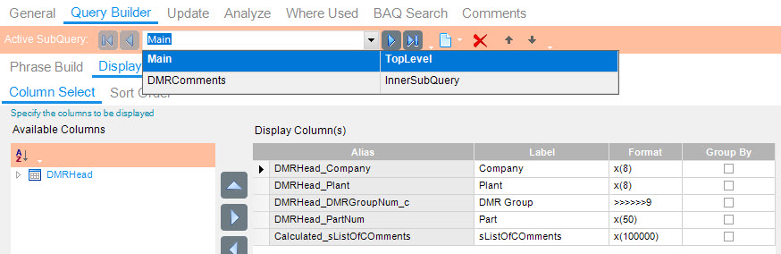 Error while using FOR XML PATH statement - Kinetic ERP - Epicor User ... Error while using FOR XML PATH statement - Kinetic ERP - Epicor User ...