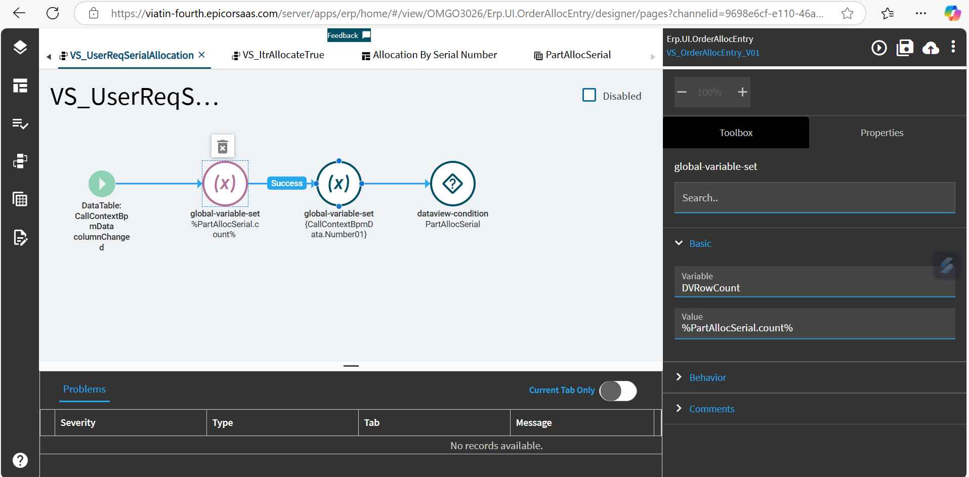 Dynamic Row Selection Using Dataview Condition Widget in Epicor Kinetic ... Dynamic Row Selection Using Dataview Condition Widget in Epicor Kinetic ...