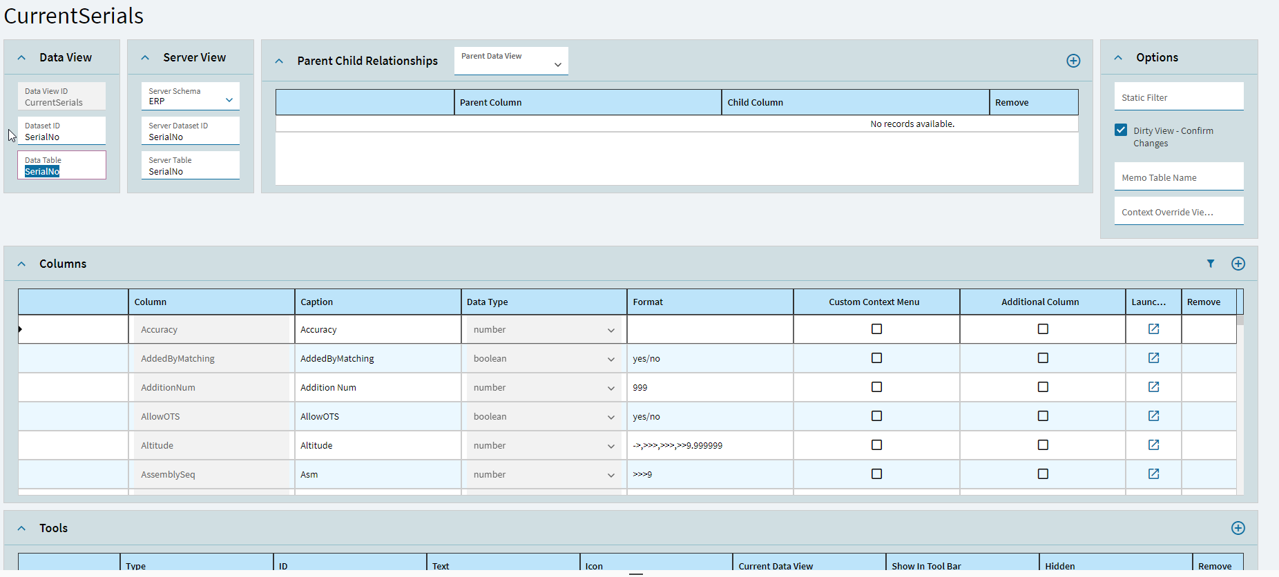 Cannot seem to populate dataview via the tableset output of a function - Kinetic ERP - Epicor ...