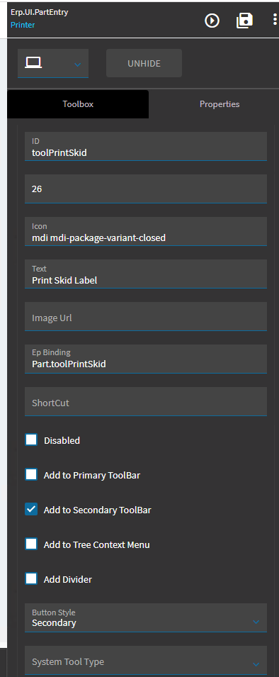 Kinetic ReadOnly (Tracker View) makes custom buttons non clickable - Kinetic ERP - Epicor User ...