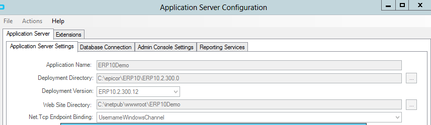 Epicor admin console Configuration Error - Epicor ERP 10 - Epicor User Help Forum