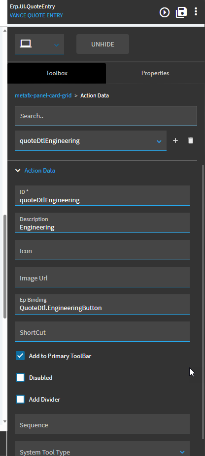 Quote Engineering Button in Quote Entry - Kinetic ERP - Epicor User ...