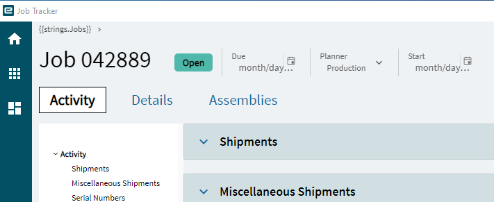 Issue with Kinetic interface in client for Job Entry/Tracker in 2023.1 ... Issue with Kinetic interface in client for Job Entry/Tracker in 2023.1 ...