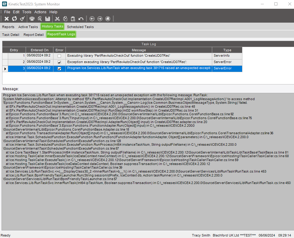 Creating my first function - Kinetic ERP - Epicor User Help Forum