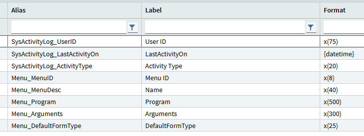 How to Log Users Opening Menu Items? - Kinetic ERP - Epicor User Help Forum