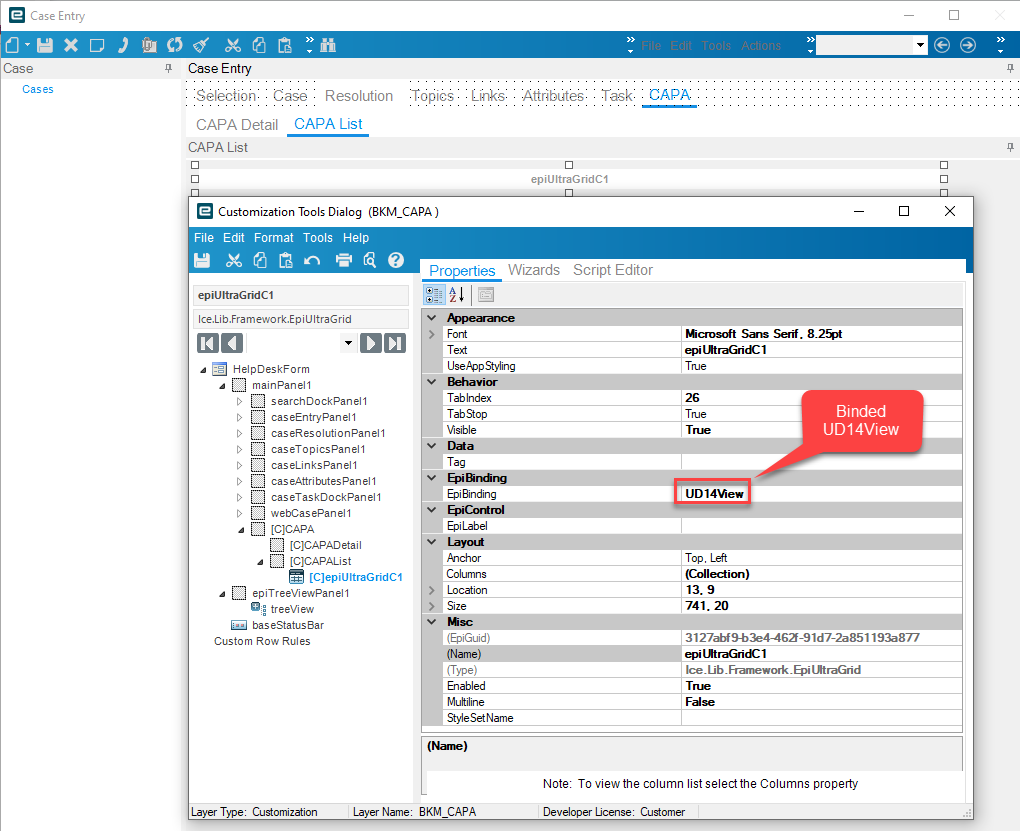 Adding New UD Row to Case Entry form - Kinetic ERP - Epicor User Help Forum