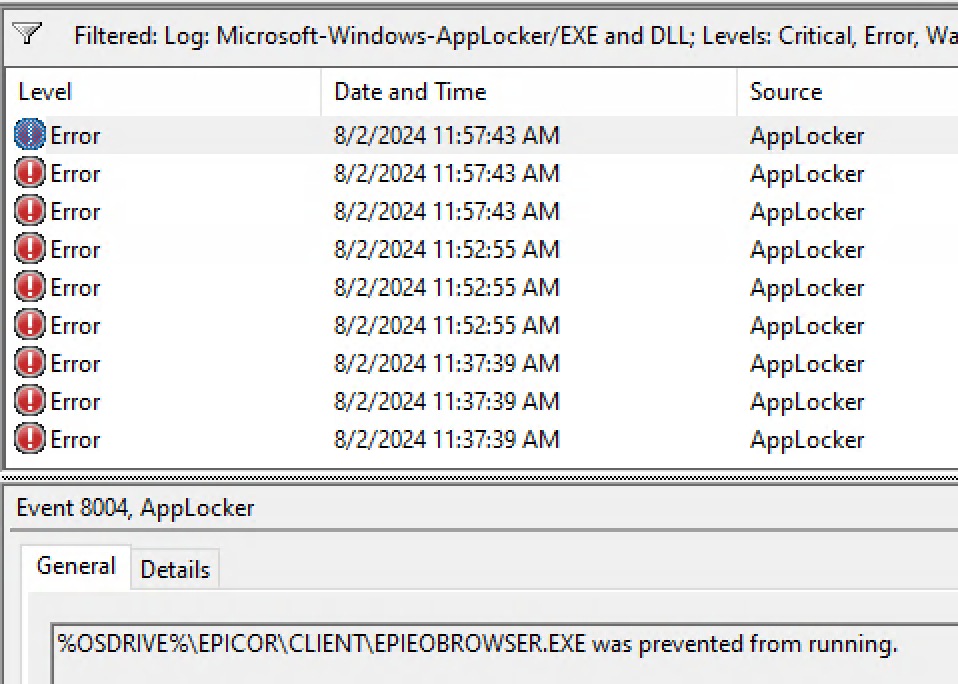 Failed to start image manager error - Kinetic ERP - Epicor User Help Forum