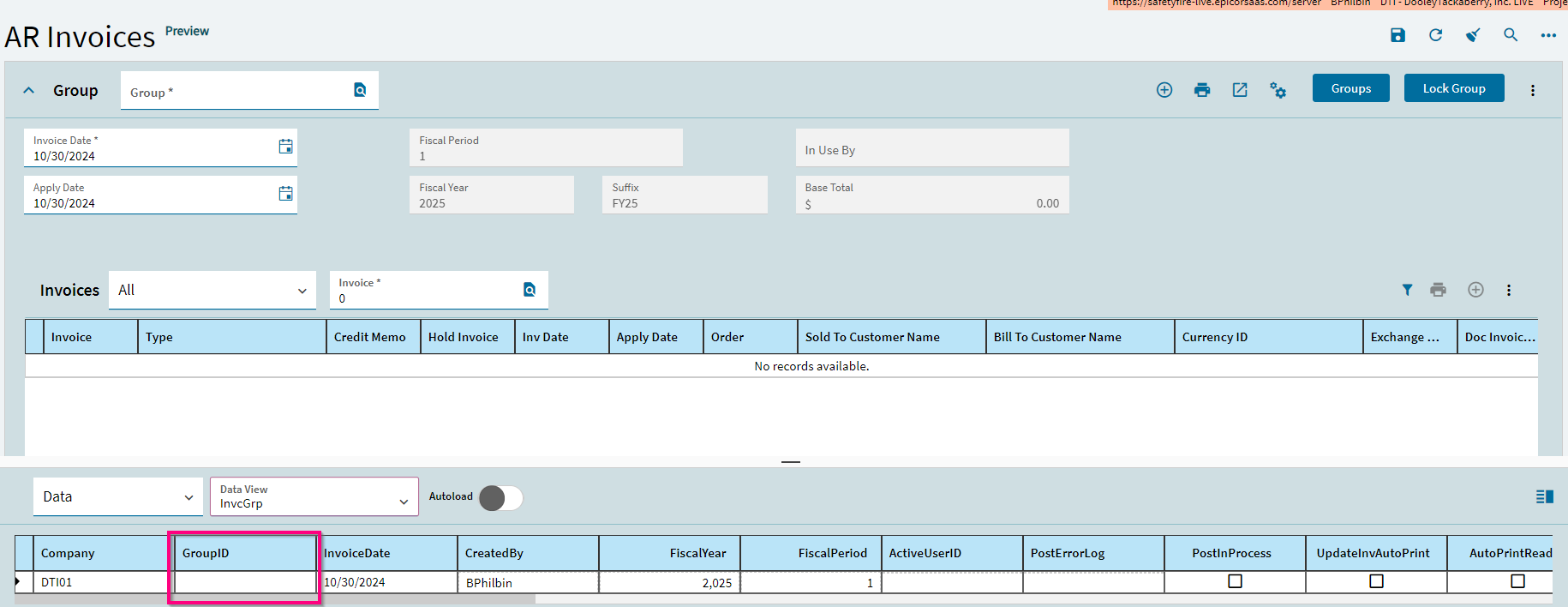 DataView Discrepancy from GetNew to Debug Tool - Kinetic ERP - Epicor ... DataView Discrepancy from GetNew to Debug Tool - Kinetic ERP - Epicor ...