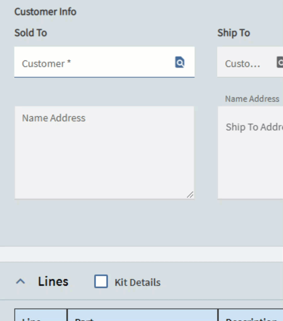 Quick View Of Making A Predictive Search Kinetic Erp Epicor User Help Forum