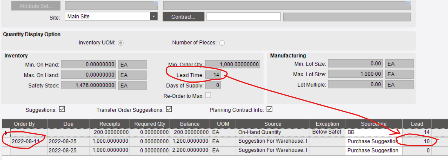 Time Phase Inquiry - Kinetic ERP - Epicor User Help Forum