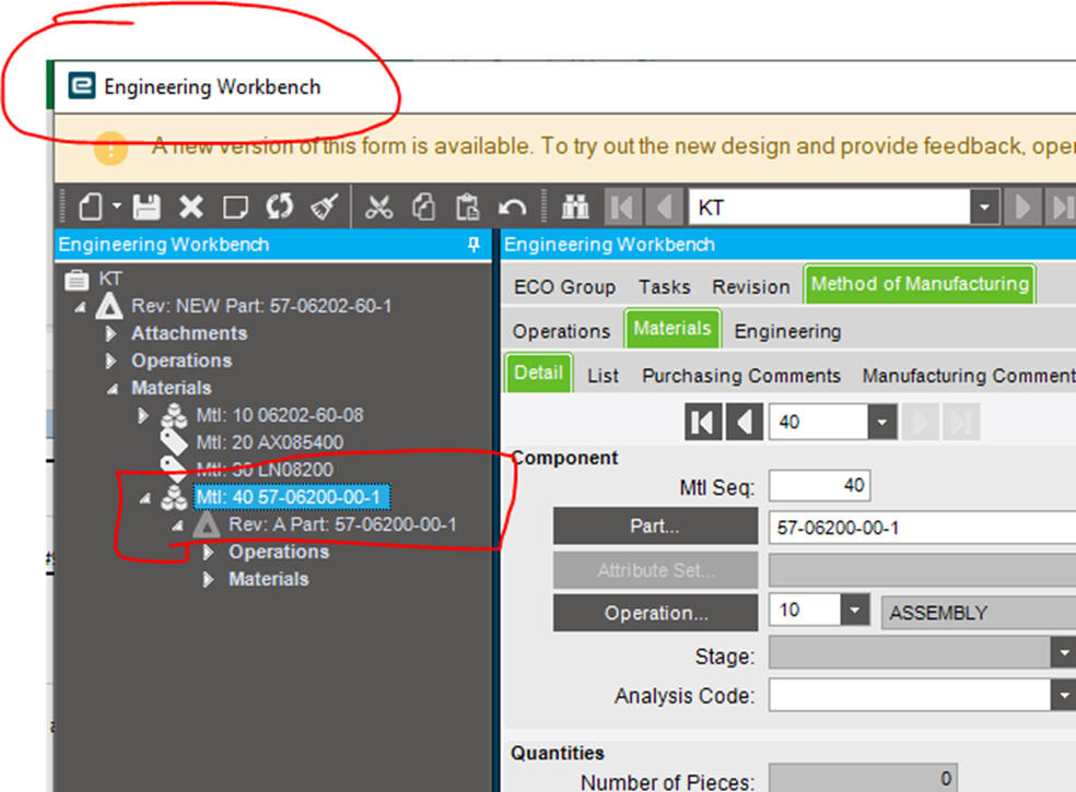 Method Tracker - Wrong Mtl Rev - Kinetic ERP - Epicor User Help Forum