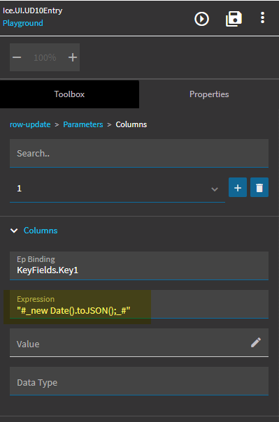 Prepopulate Key1 in new record of UD Table - in App Studio - Kinetic ...