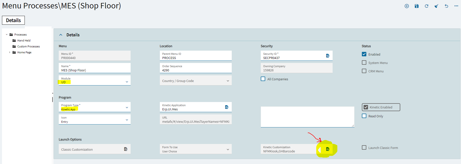 Web MES App Studio Layer - Kinetic ERP - Epicor User Help Forum