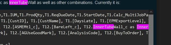 Difficulty getting UD field onto Job Traveler - Kinetic ERP - Epicor ...