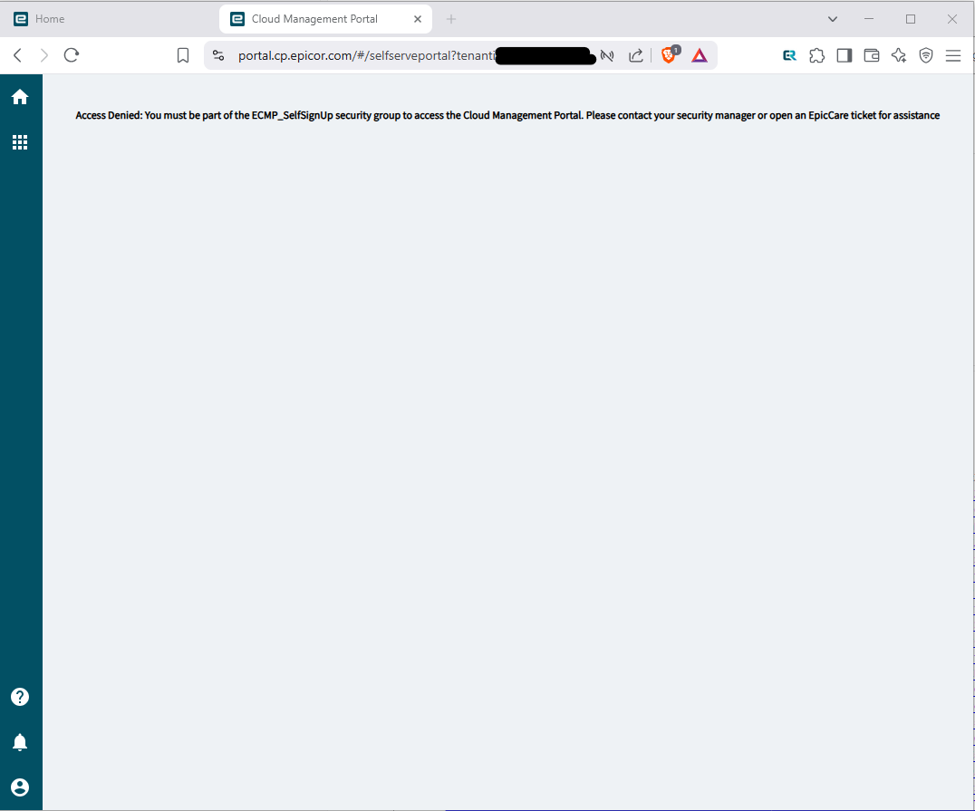 Cloud Management Portal - is this thing on? - Kinetic ERP - Epicor User Help Forum