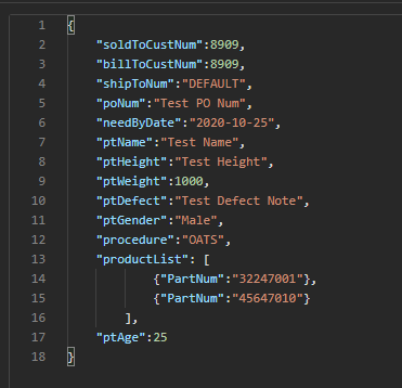 Epicor Functions and JSON string parameters - Epicor ERP 10 - Epicor User Help Forum