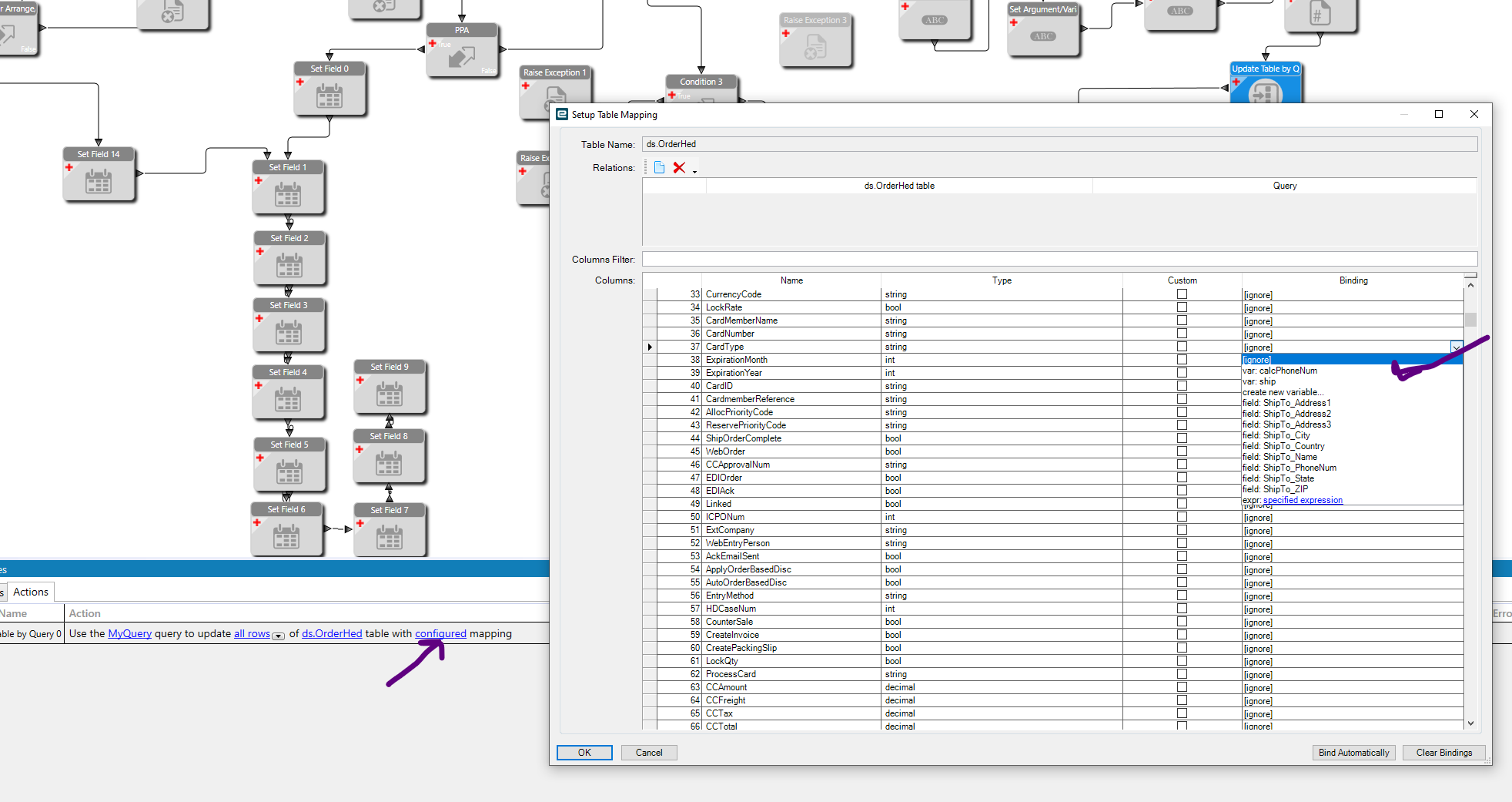 Method Directive Generate Concatenated Array For Use In Variable Kinetic Erp Epicor User