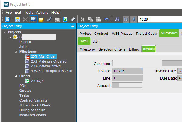 Can You Invoice Percentages of a line? - Kinetic ERP - Epicor User Help ...