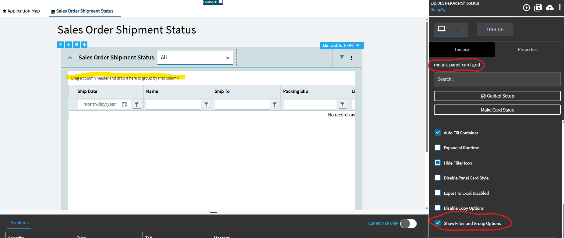 Kinetic Dashboard Group By Summaries, Save Layout - Kinetic ERP ...