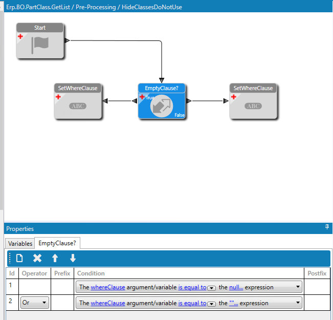 Restrict lists (ShipVia, PartClass, etc..) with BPM on GetList - Epicor ... Restrict lists (ShipVia, PartClass, etc..) with BPM on GetList - Epicor ...