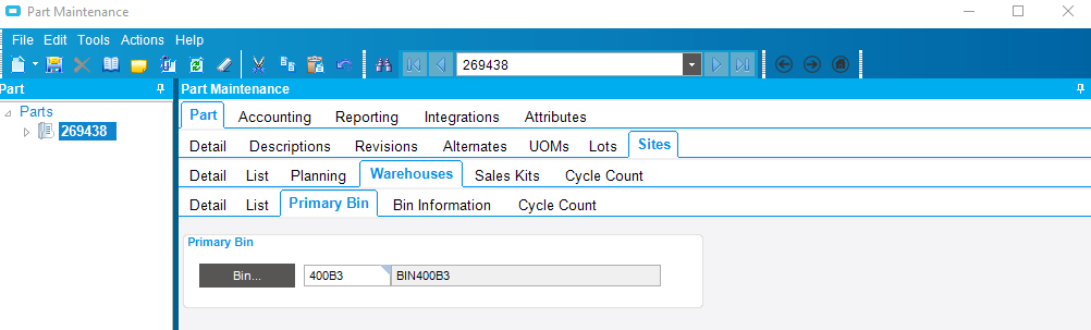 Backflush Causes Input Bin to go negative - Epicor ERP 10 - Epicor User ...