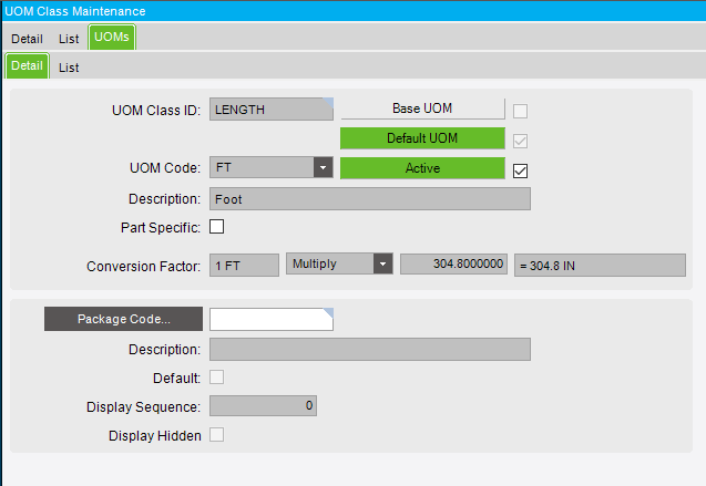 UOM problem - change of base UOM broke conversions - Epicor ERP 10 ...