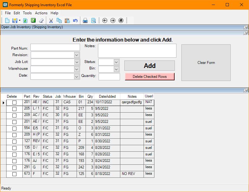 Data Entry Form in Kinetic - Kinetic ERP - Epicor User Help Forum