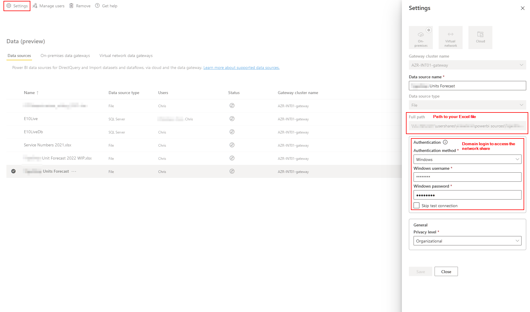 PowerBI - Network Excel file as a Datasource - Off Topic - Epicor User Help Forum