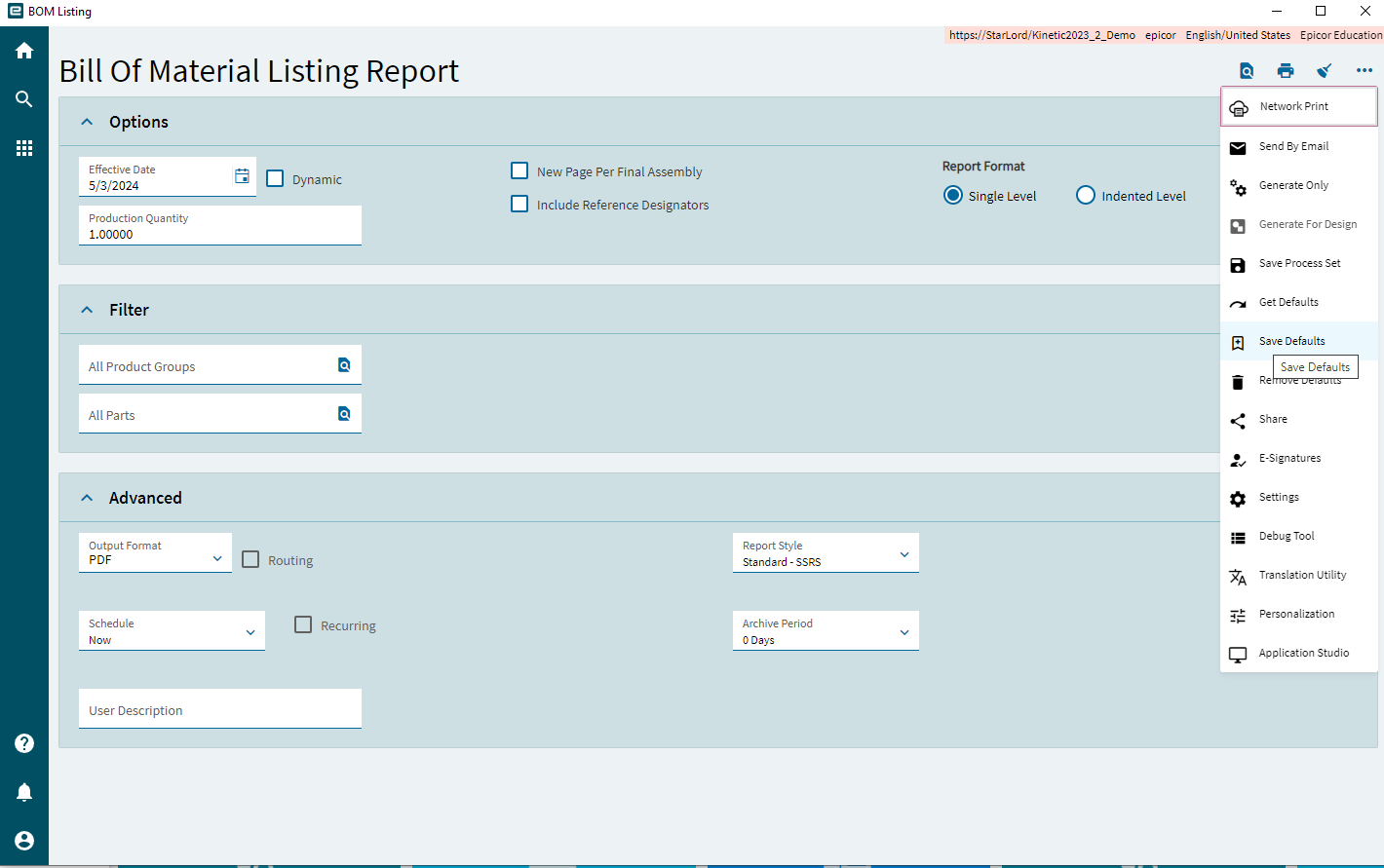 Bom Listing Alt Methods - Help Needed - Kinetic ERP - Epicor User Help ...